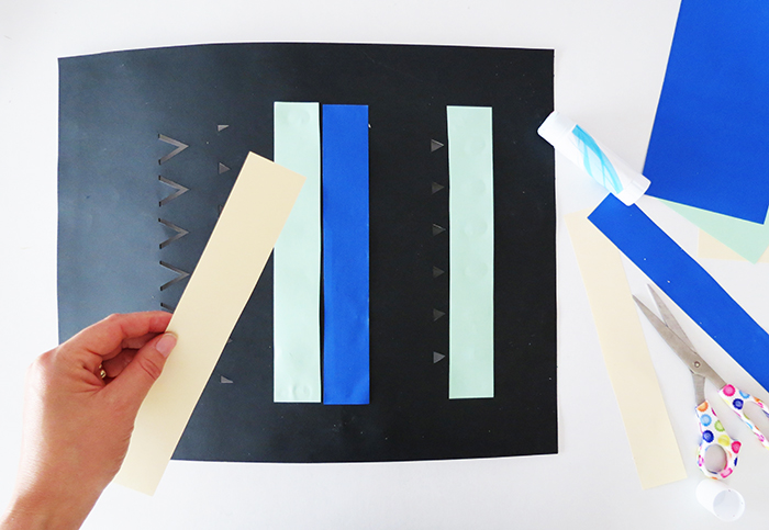 How to create a cutted paper wall art - Ohoh deco