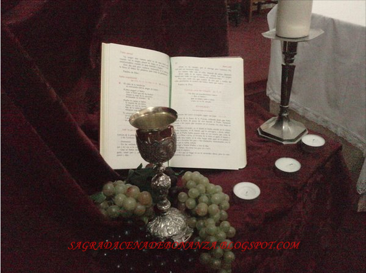 Sagrada Cena Bonanza: Altares