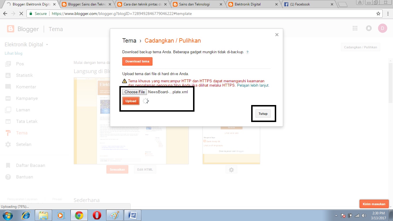 Perkaya blog kamu dengan tampilan template terbaik dan terbagus ...