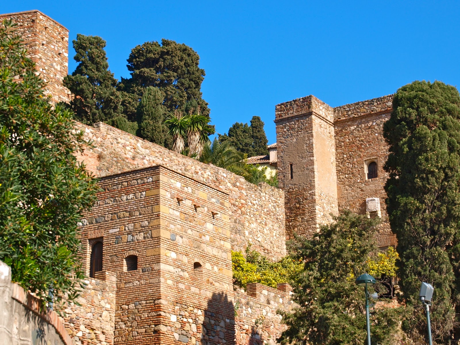 Piedra: Alcazaba de Málaga