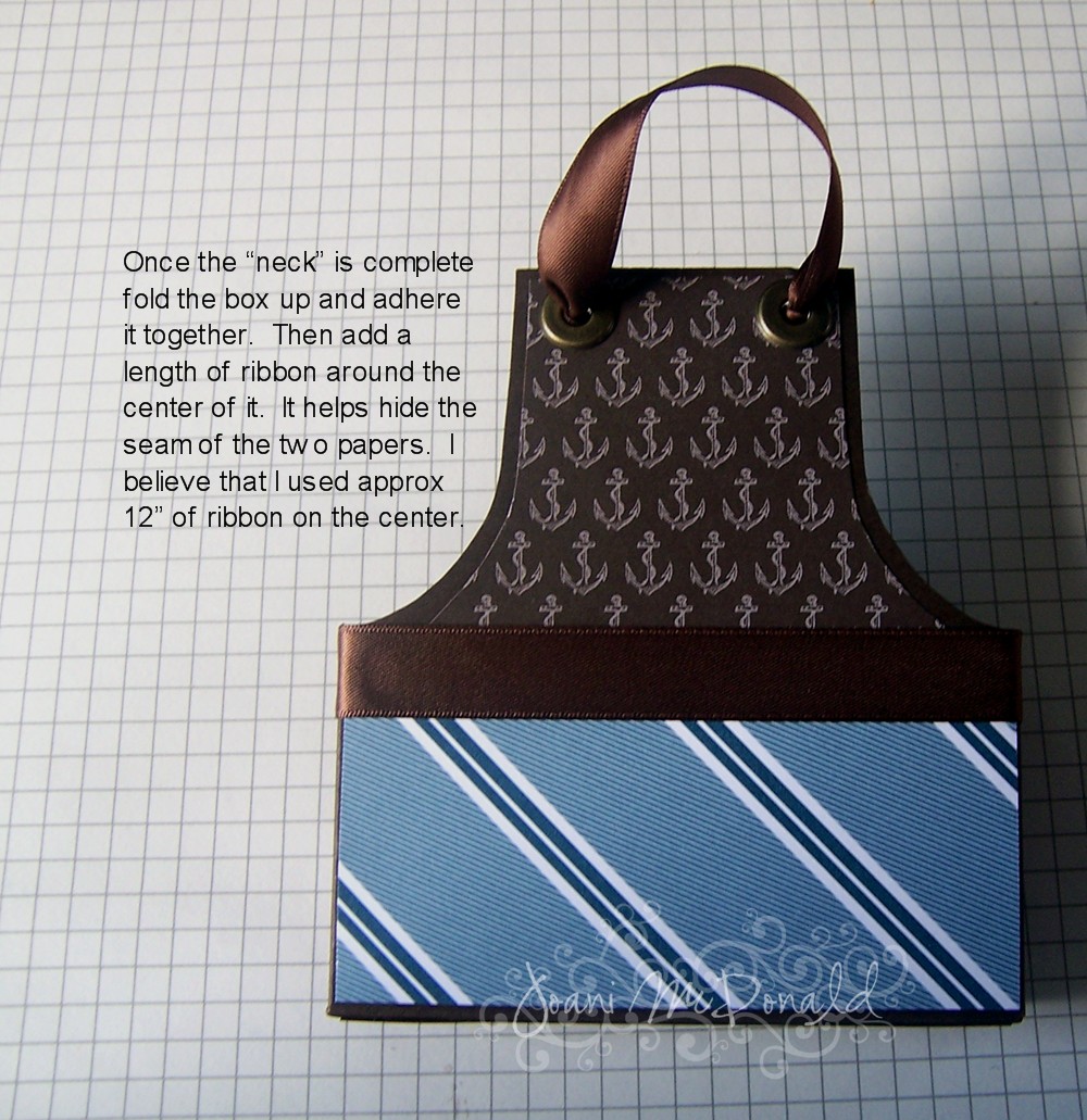 Cards Made by Hand, Too: Apron Box Tutorial