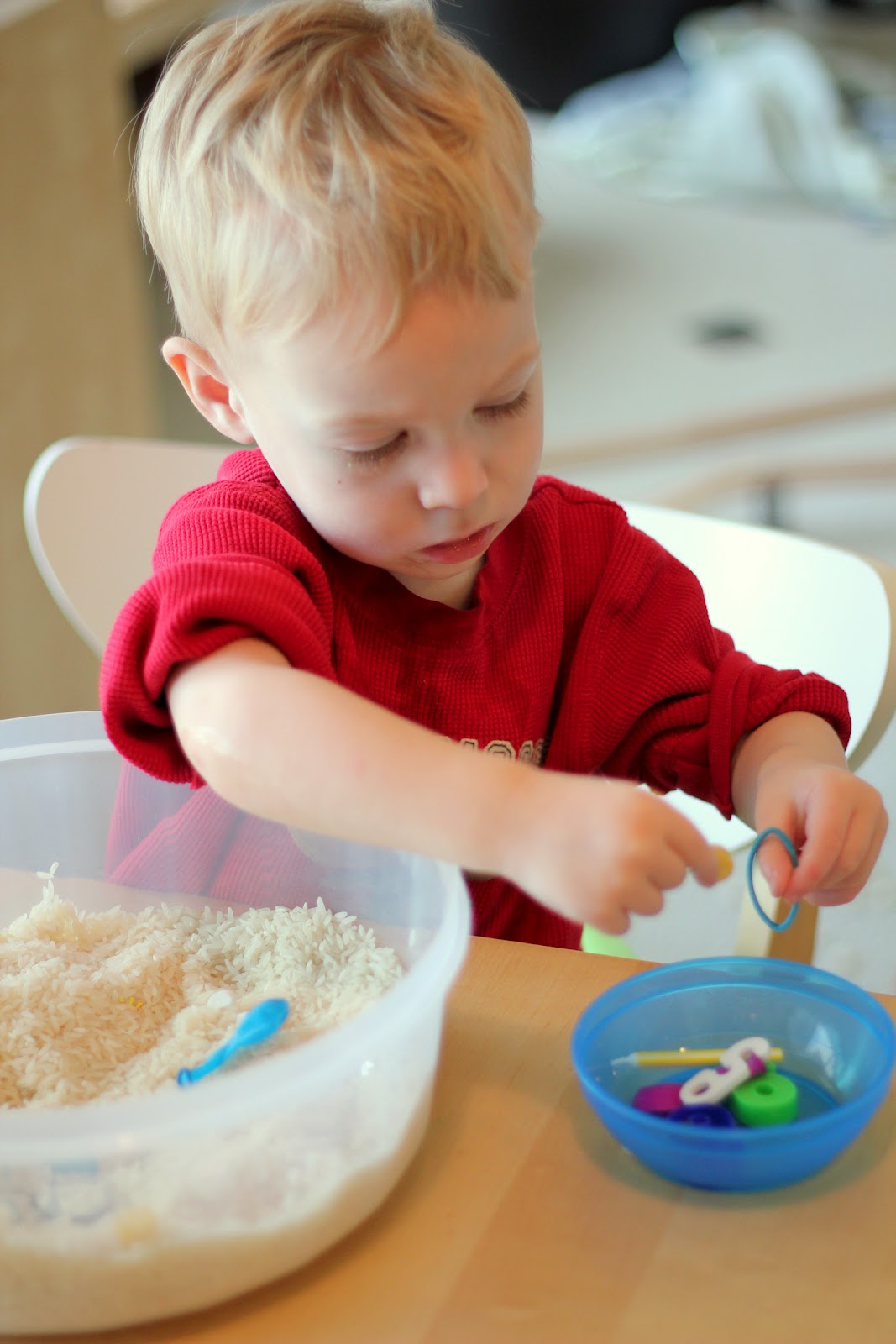 Boys, Buildings, Books and Berries: Bowl o' Rice Activity
