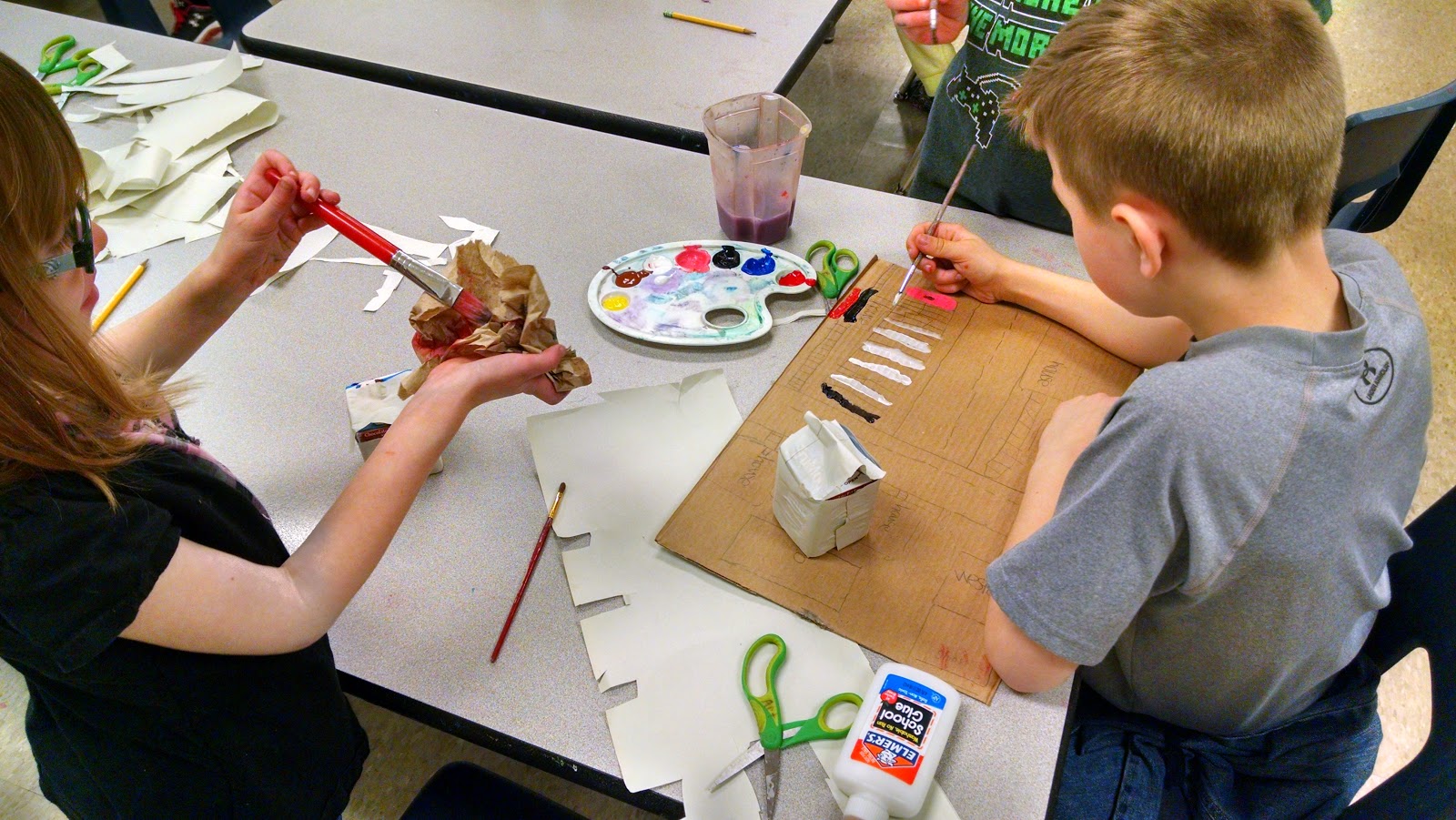 Art Teacher 101: 1st Grade Neighborhoods