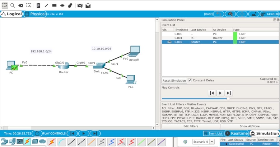 Simulation Mode Cisco Packet Tracer untuk Belajar Networking - WebIPTEK.com