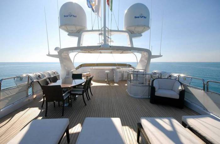 Diseño de Interiores del Yate Benetti en Ibiza