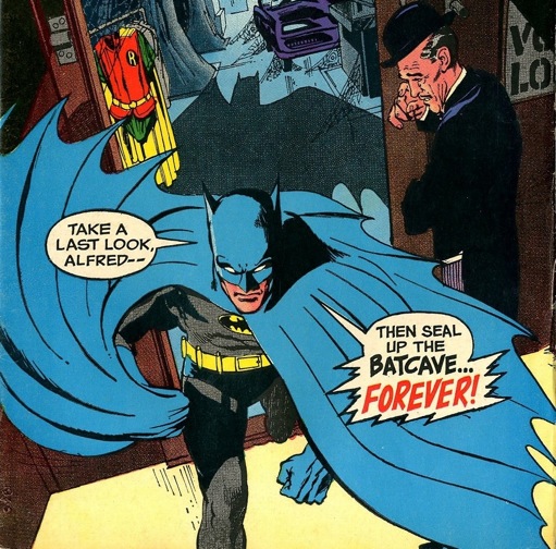 Gotham Alleys: Blue Batman?