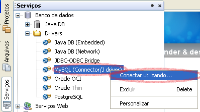 exemplo básico de programa em java + hibernate + firebird + mysql + TonCat: Conexão Banco de ...