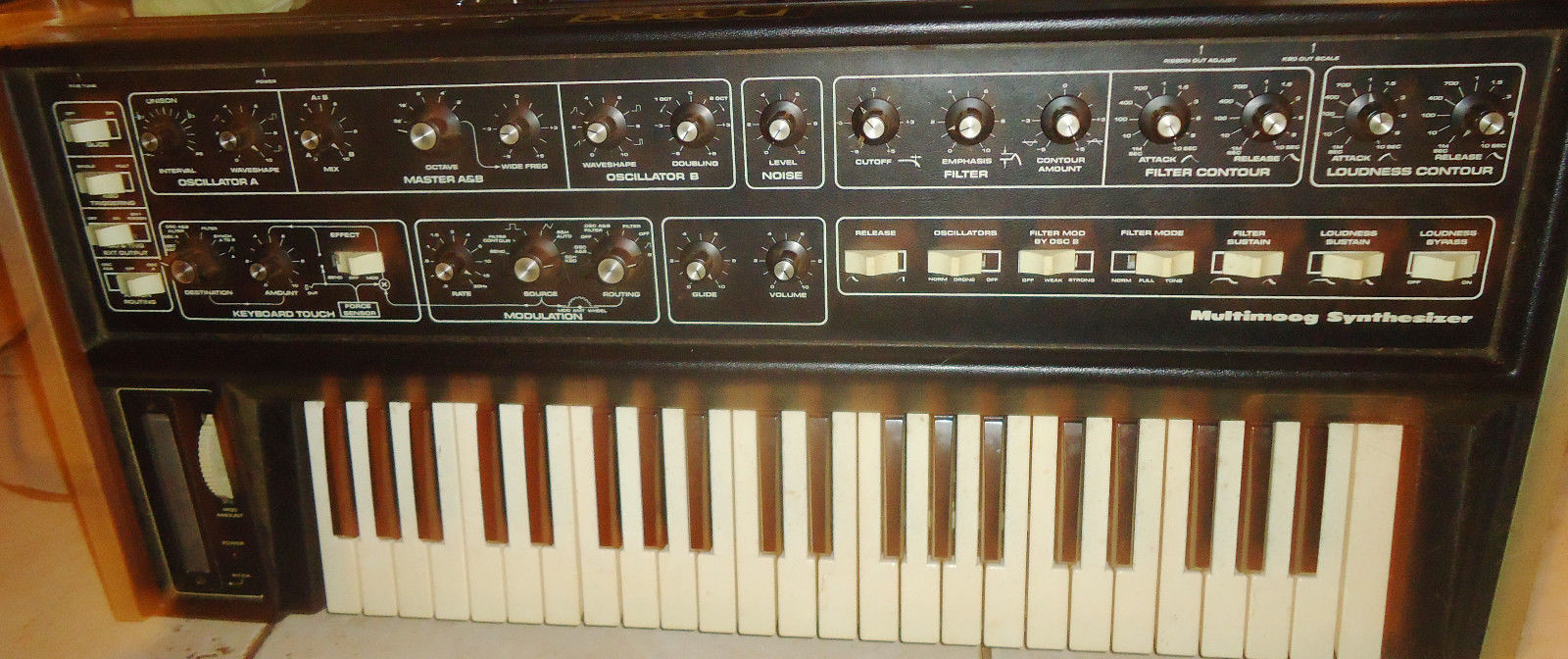 MATRIXSYNTH: Vintage 1978 Moog Multimoog Synthesizer SN 1894