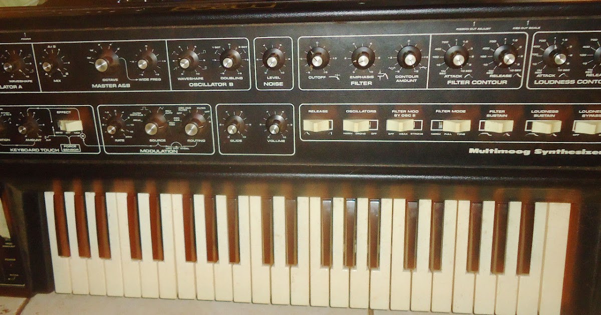 MATRIXSYNTH: Vintage 1978 Moog Multimoog Synthesizer SN 1894