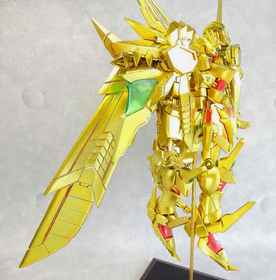GUNDAM GUY: SD Gundam Golden God Superior Kaiser - Custom Build