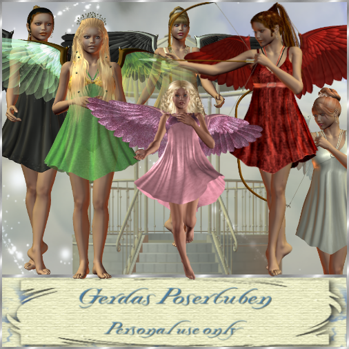 Gerdas Poser Angels: Heaven-Angels