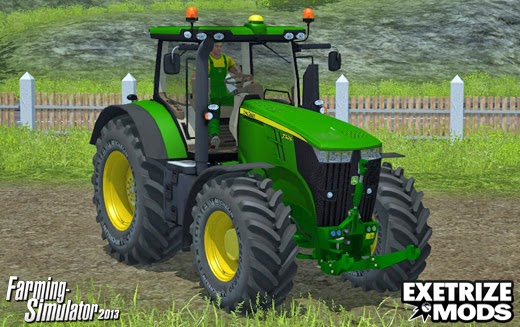 FS13 - Trator John Deere 7310R - EXT Mods