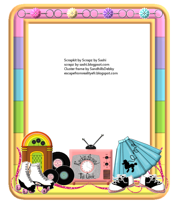 Escape From Reality Blog: FTU Cluster Frames 'Old Skool 50's Rock & Roll'