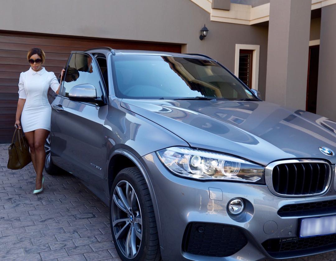 Wowza! Minnie Dlamini Shows Off Her Fancy BMW X5 - The Edge Search