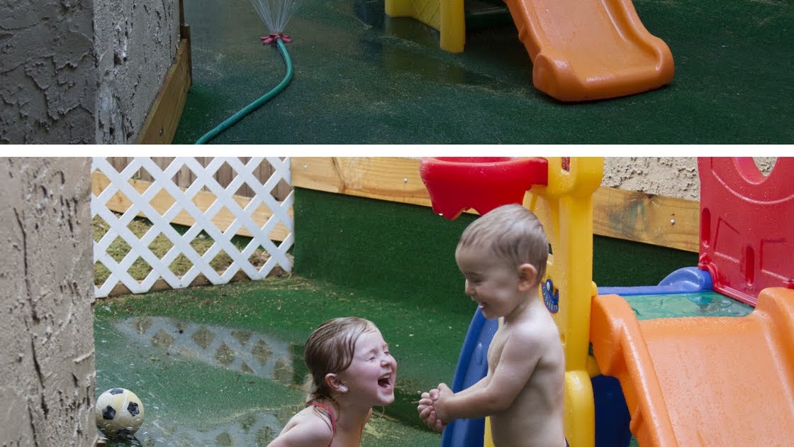 The Comin Family: Sprinkler surprise