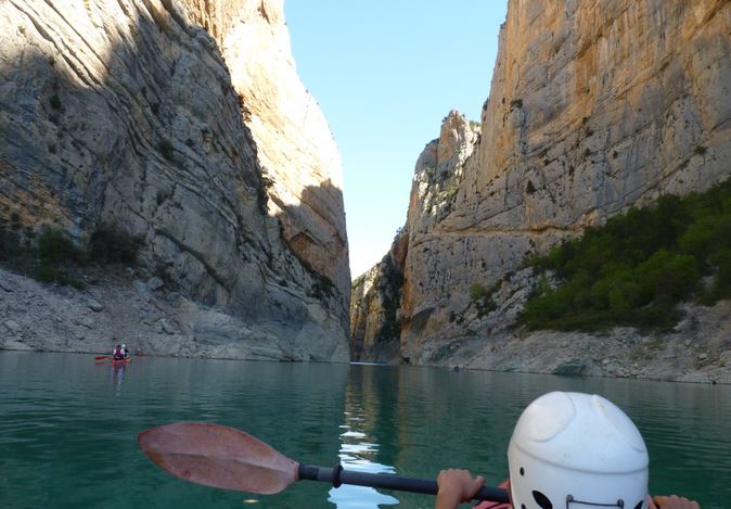 Congost del Mont Rebei en Kayak.