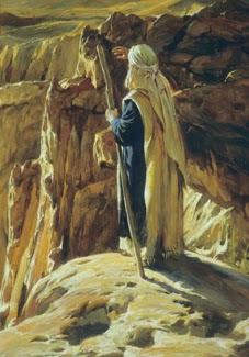 MOSES NOT ALLOWED TO ENTER THE PROMISED LAND