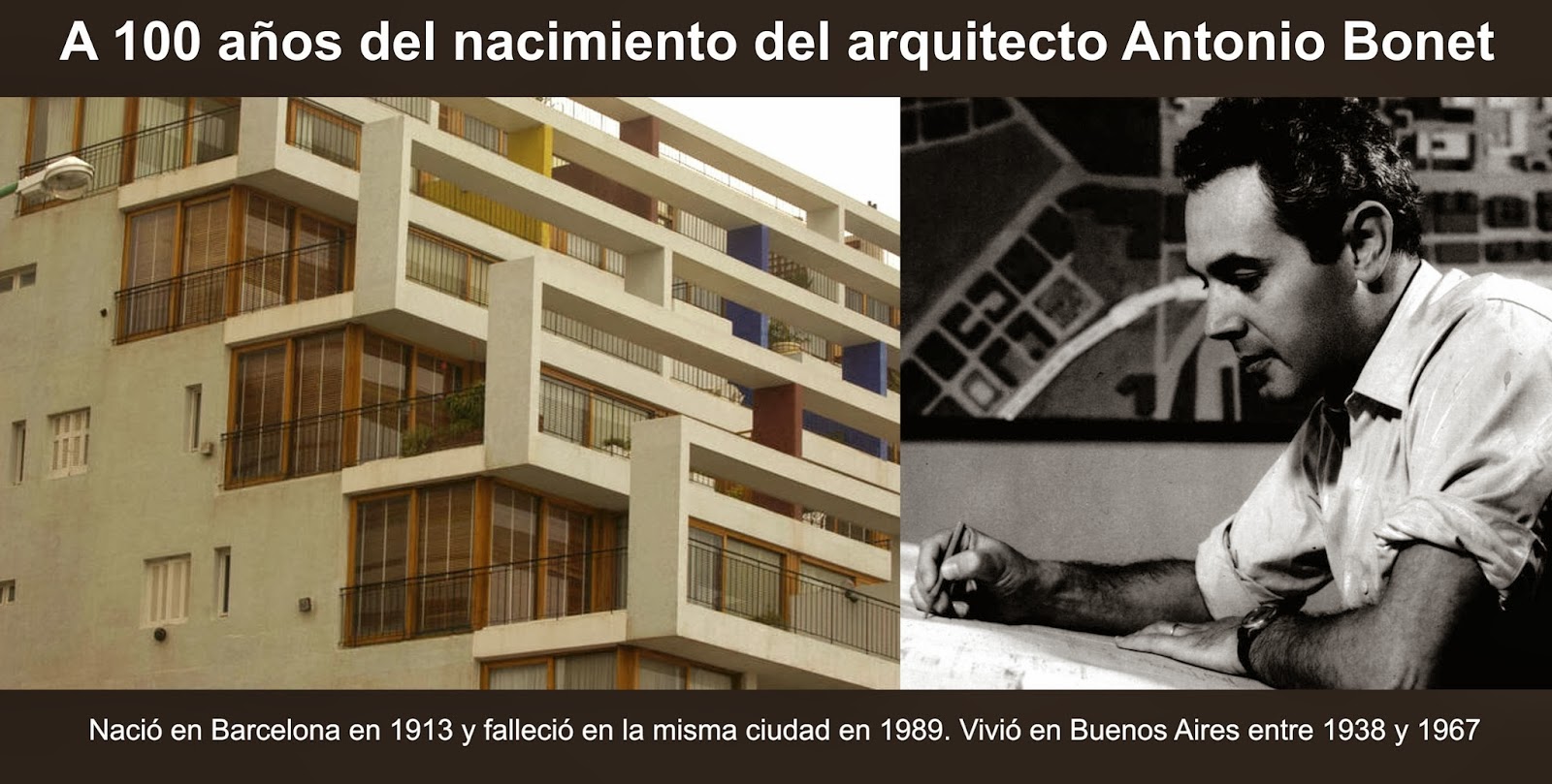 Taller Vertical de Diseño Arquitectónico: Antonio Bonet