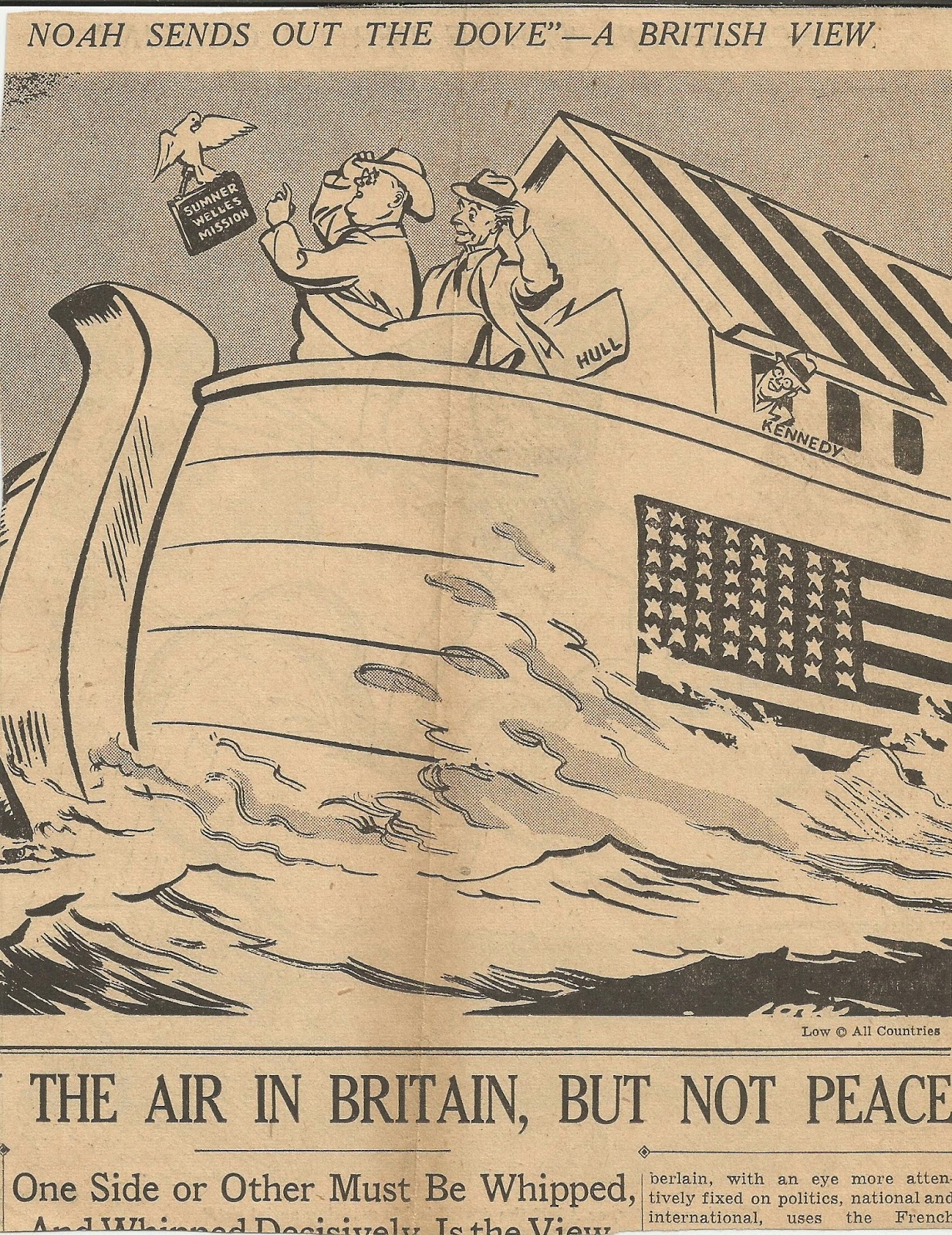 1940s. More World War II Political Cartoons