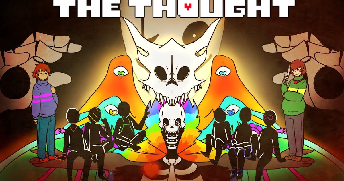 Undertale: AU - The Thought / Seraphim!Sans / Omega!Sans ~ Handlarz Iluzji