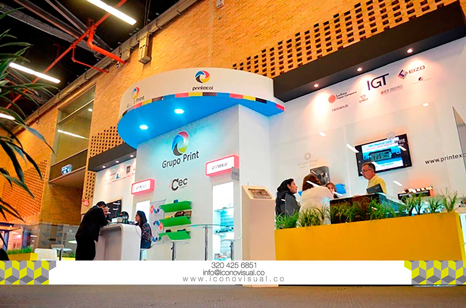 Portafolios Local Publicidad: Stands para congresos y diseño 3d ...