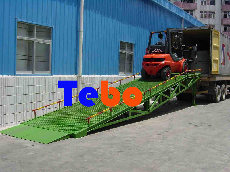 Dock ramp/forklift ramp/truck ramp/dock leveller from TEBO company: 10T ...