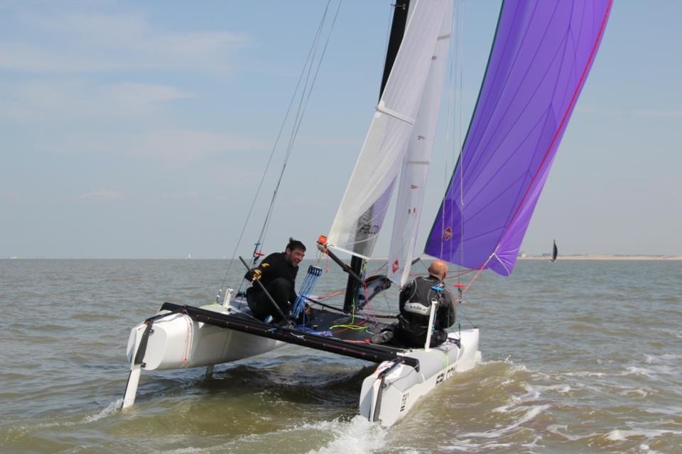 Falcon F18 arrives to Europe | Catamaran Racing, News & Design