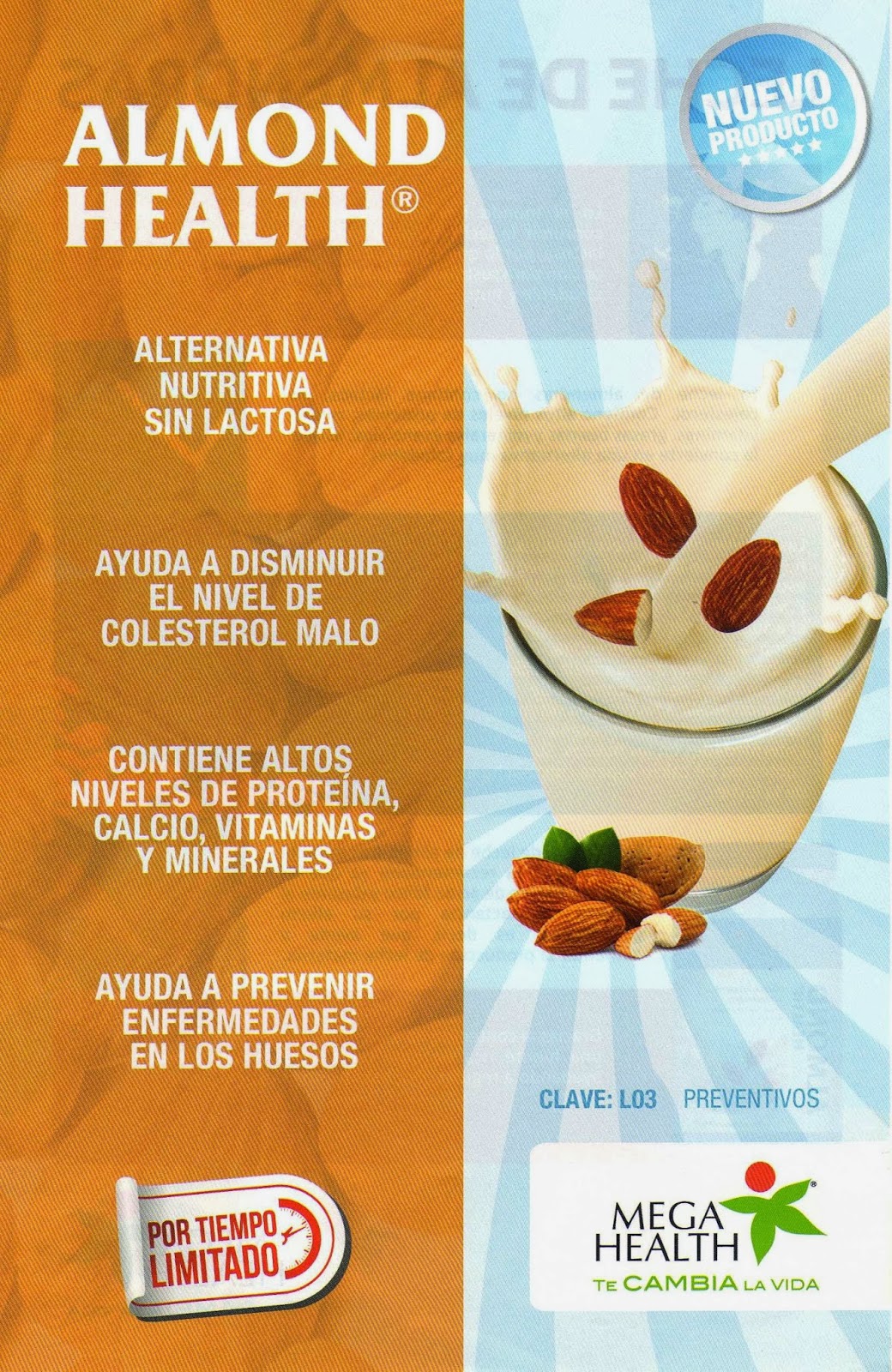 Productos MegaHealth: ALMOND HEALTH ~ Productos MH MegaHealth ...