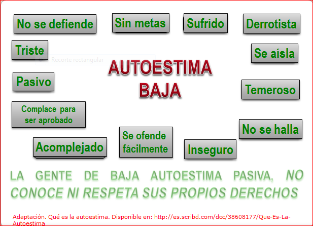 Z@N@UTOESTIMA: Tipos de Autoestima