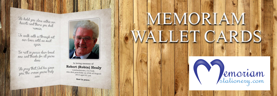 Memoriam Cards: Memoriam Cards