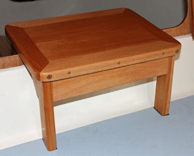 Building the "PocketShip" Pocket Cruiser: Companionway Step-Stool and ...