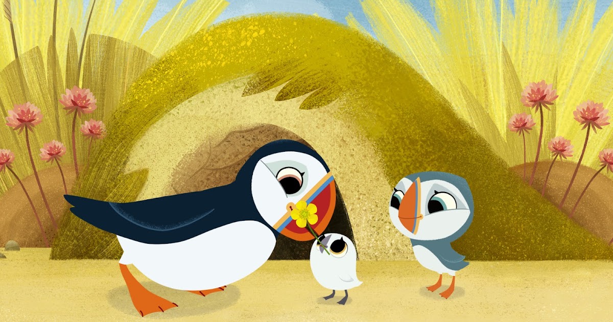 Puffin Rock Poster Téléchargement Gratuit Gratuit