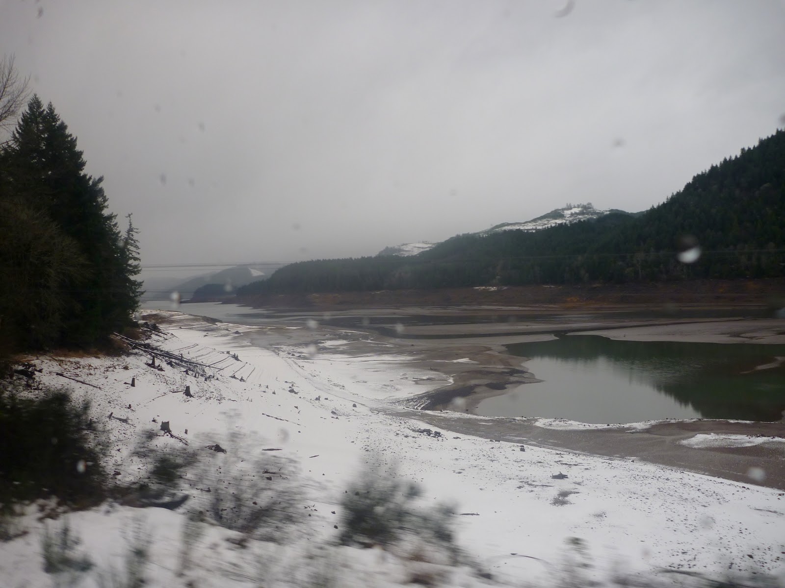 Ribbons and Lines: Winter Trek on the Coast Starlight