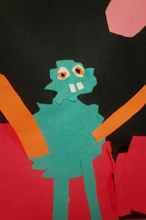 Art With Mr. E: Monster Collage: 1st Grade