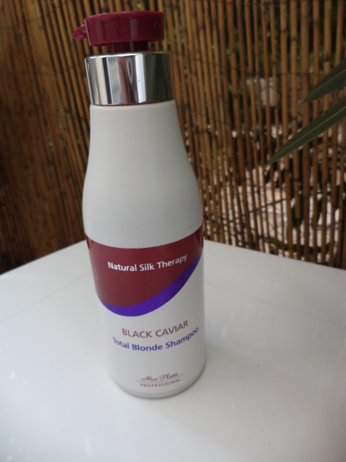 Beauty made fun: Review: Mon Platin Black Caviar Total Blonde Shampoo