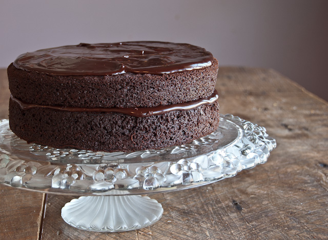 Double Chocolate Layer Cake - That Susan Williams