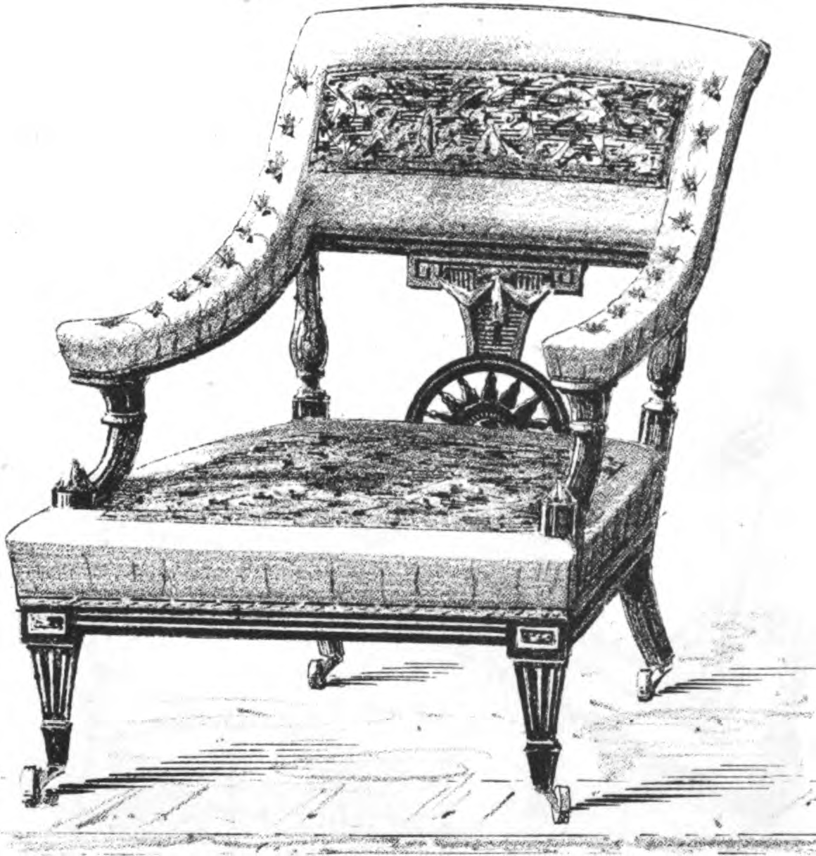 19th Century Historical Tidbits: 1880 furniture designs mostly in Queen ...