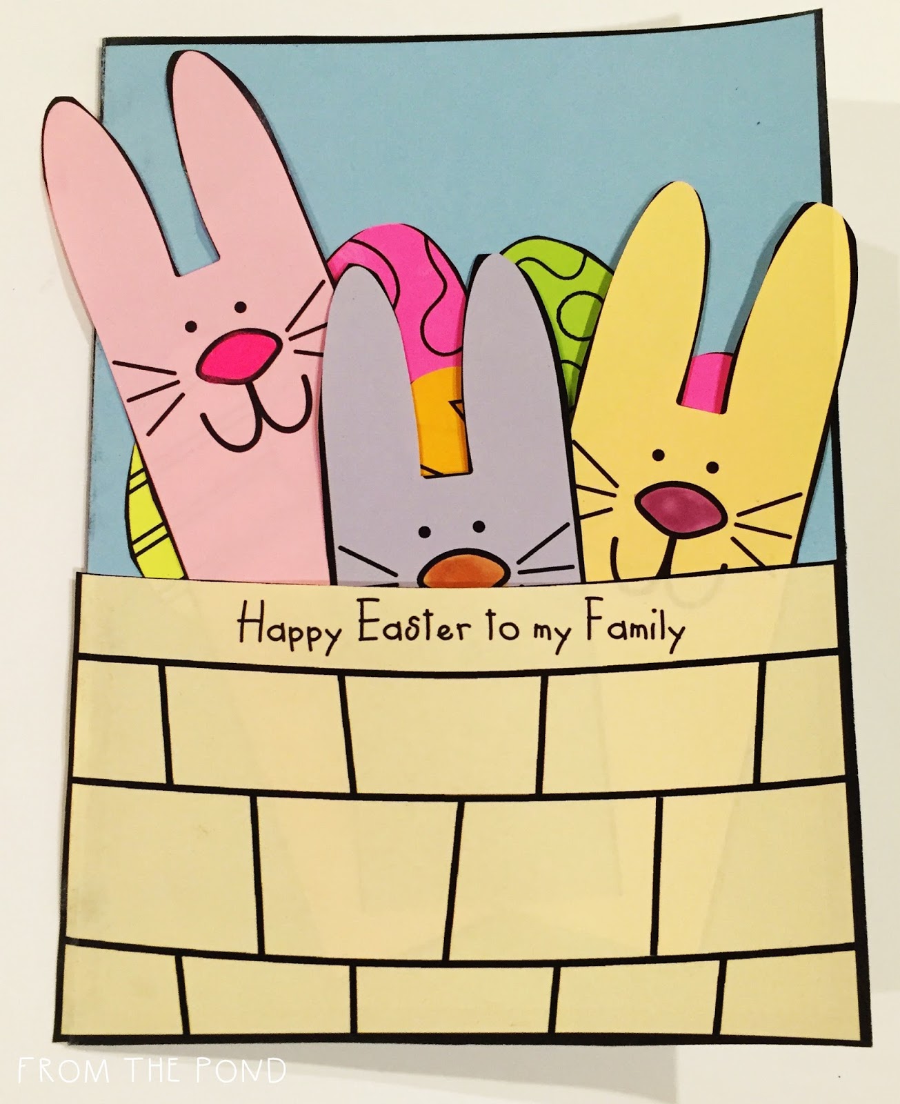 Easter Card for Families | From the Pond