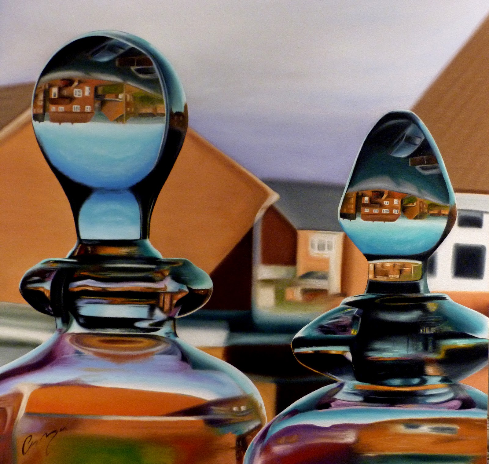 chris morgan - the art of realism: Reflections