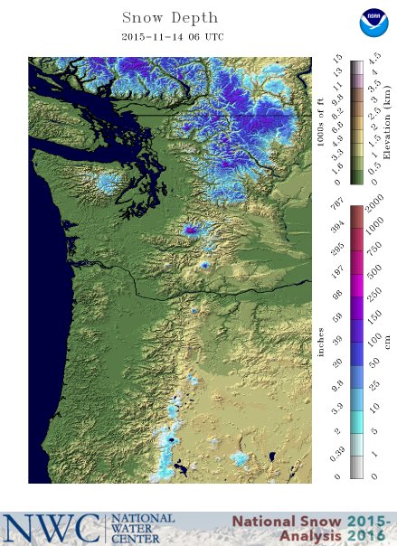Cliff Mass Weather Blog: Large Snowfall will Hit the Cascades and Olympics