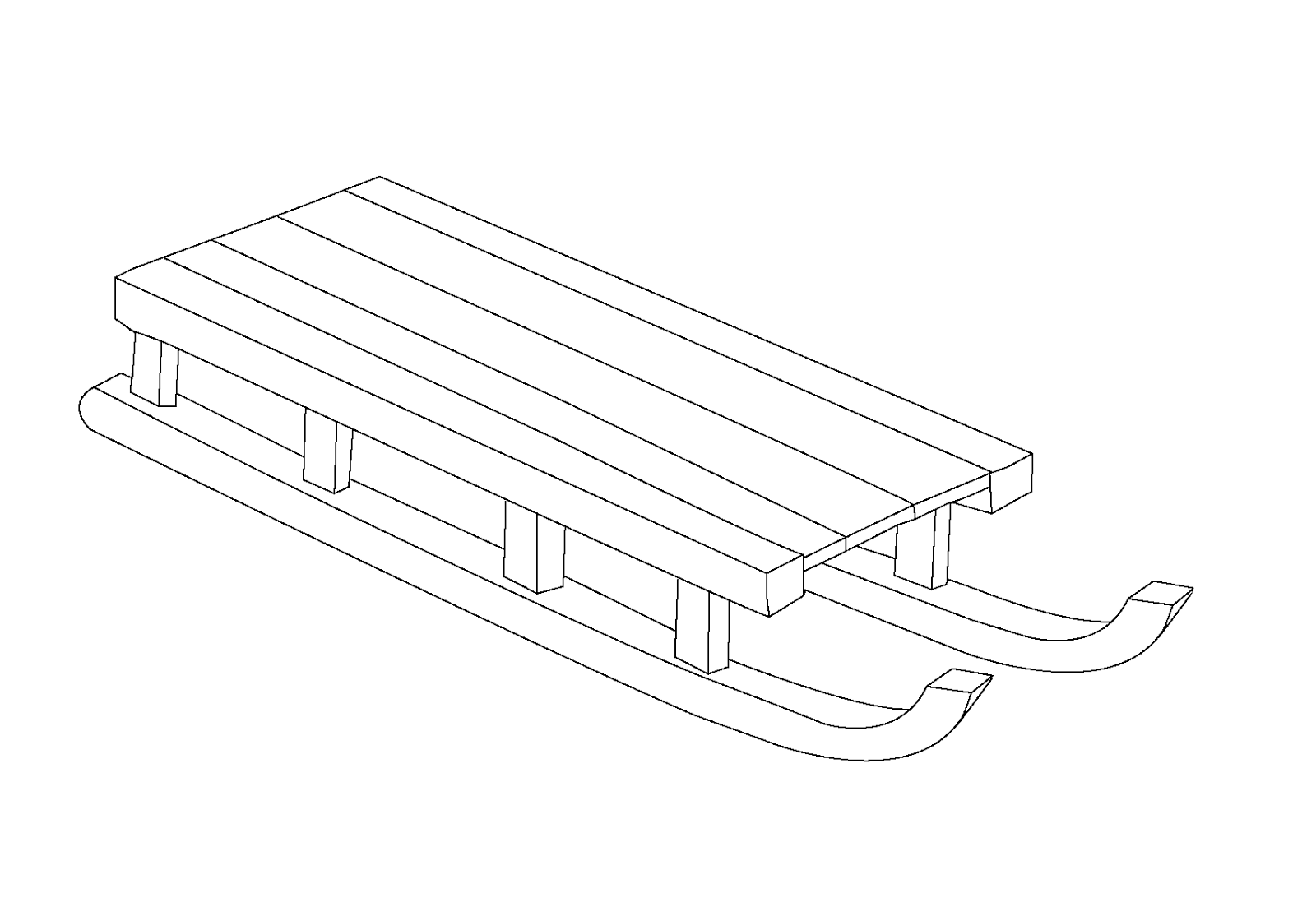 IMAGINI cu SANII de colorat :: Fise de lucru - gradinita si scoala
