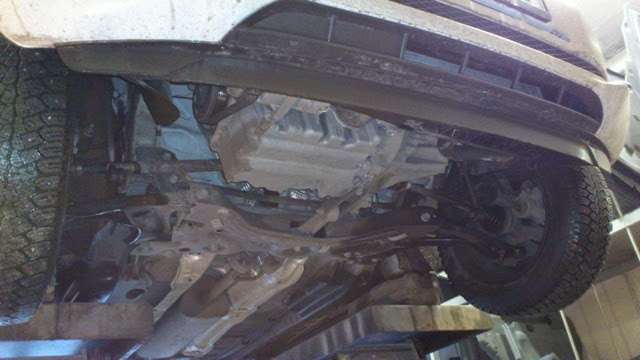 Volkswagen Up! & New Small Family: Engine guard from bottom side for VW UP!