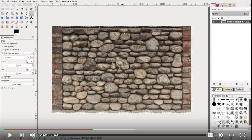 Tutorial Gimp Manual Seamless Texture Metaverse Tutorials tutorial-gimp-manual-seamless-texture-metaverse-tutorials