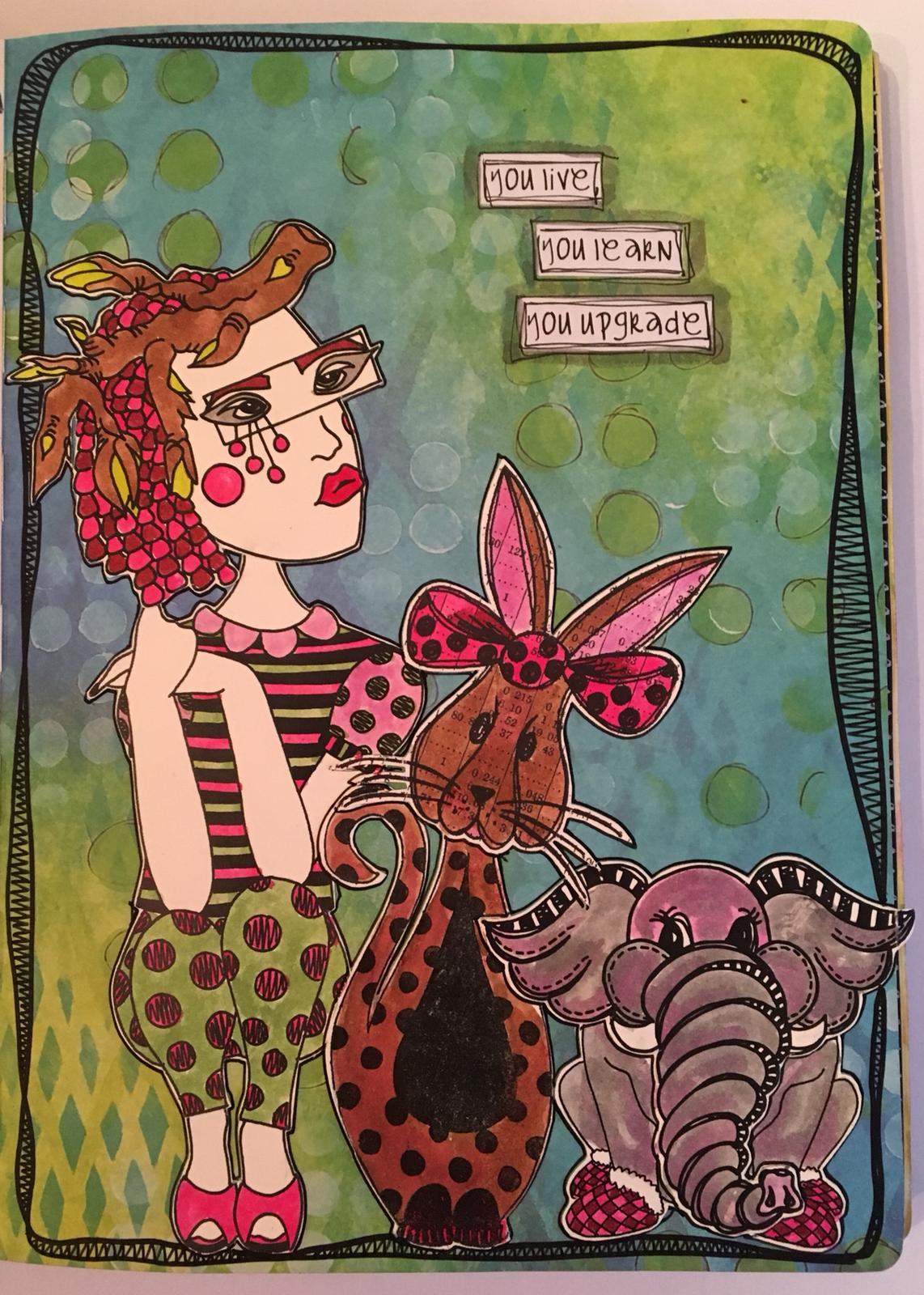 Dylan's Blog: New Dylusions - January 2019 Samples 1