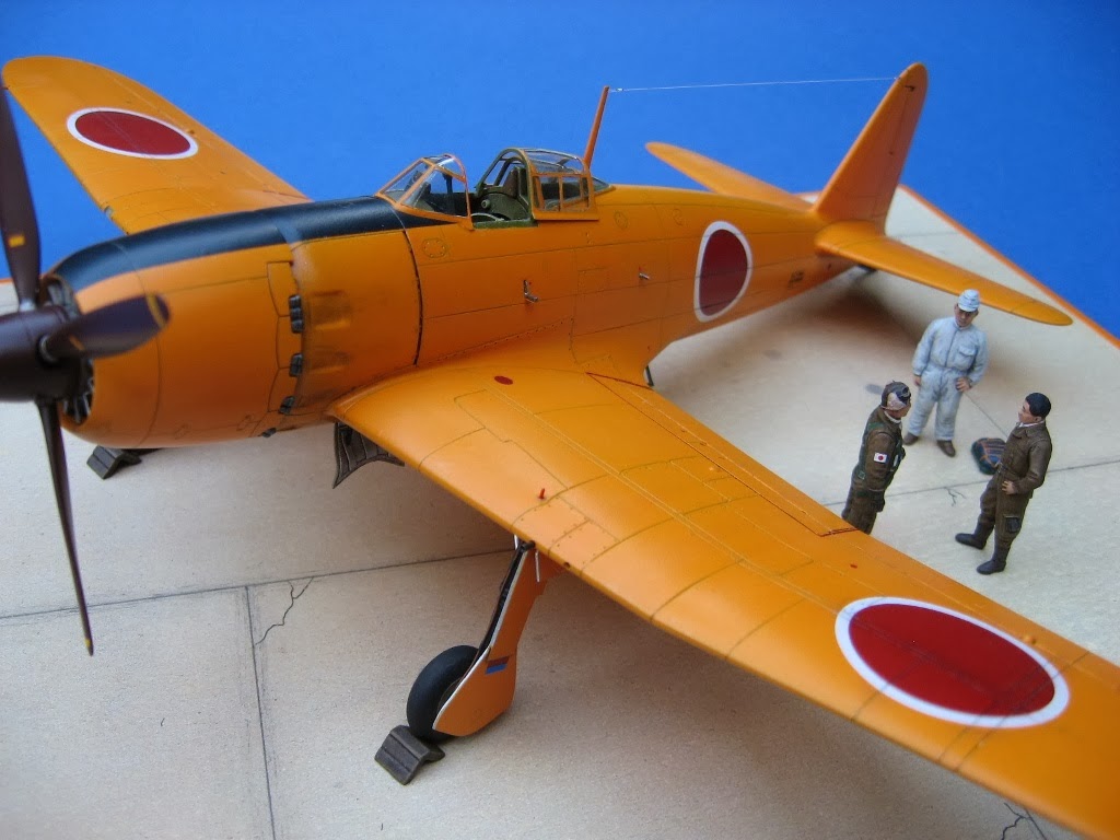 WildEagles: Mitsubishi A7M "Reppu" by Fabrice Fanton