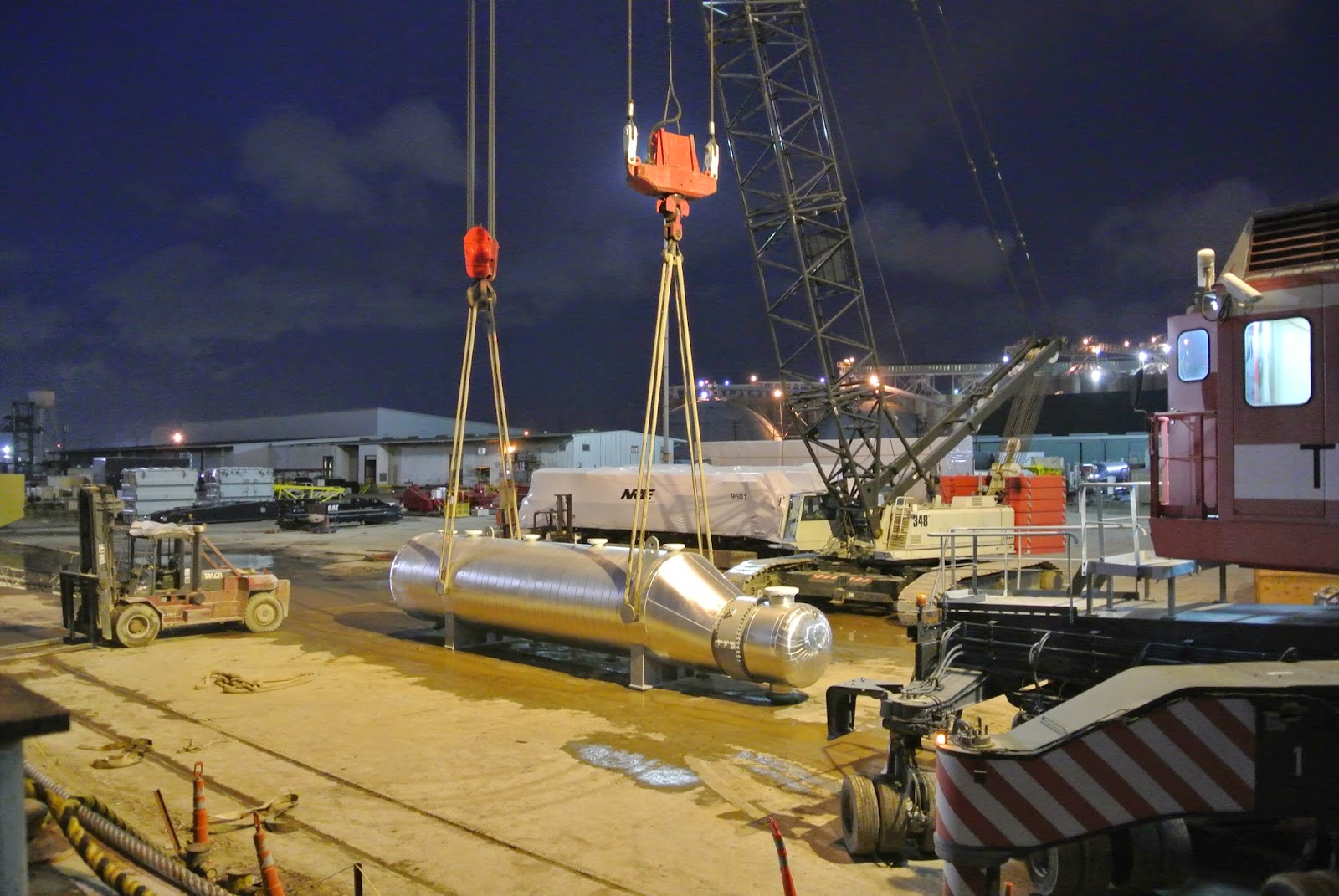 Hansa Meyer : Layout, Load Out, and Launch - Barge #1