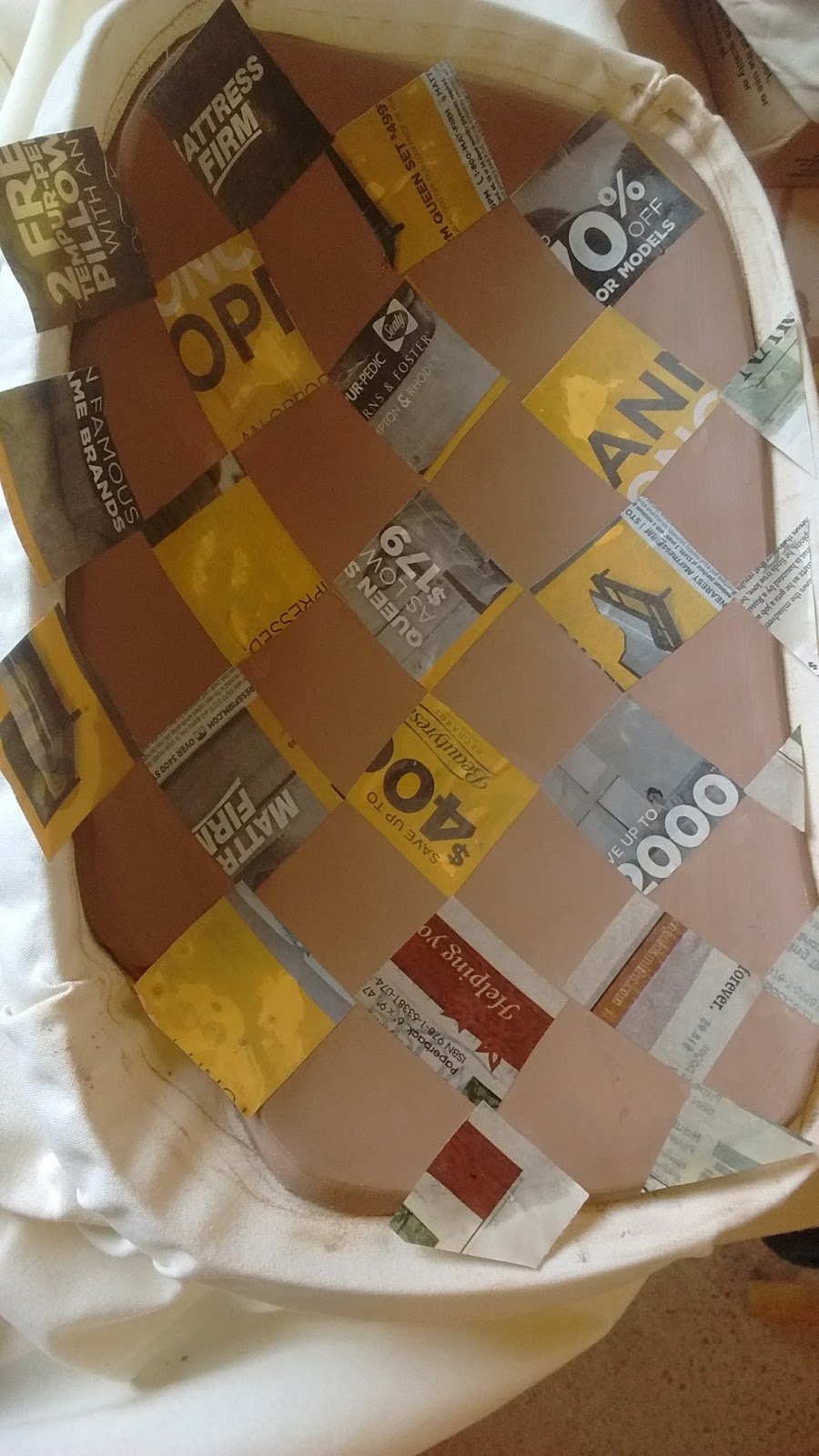 Fine Mess Pottery: Cut Paper Slip Resist