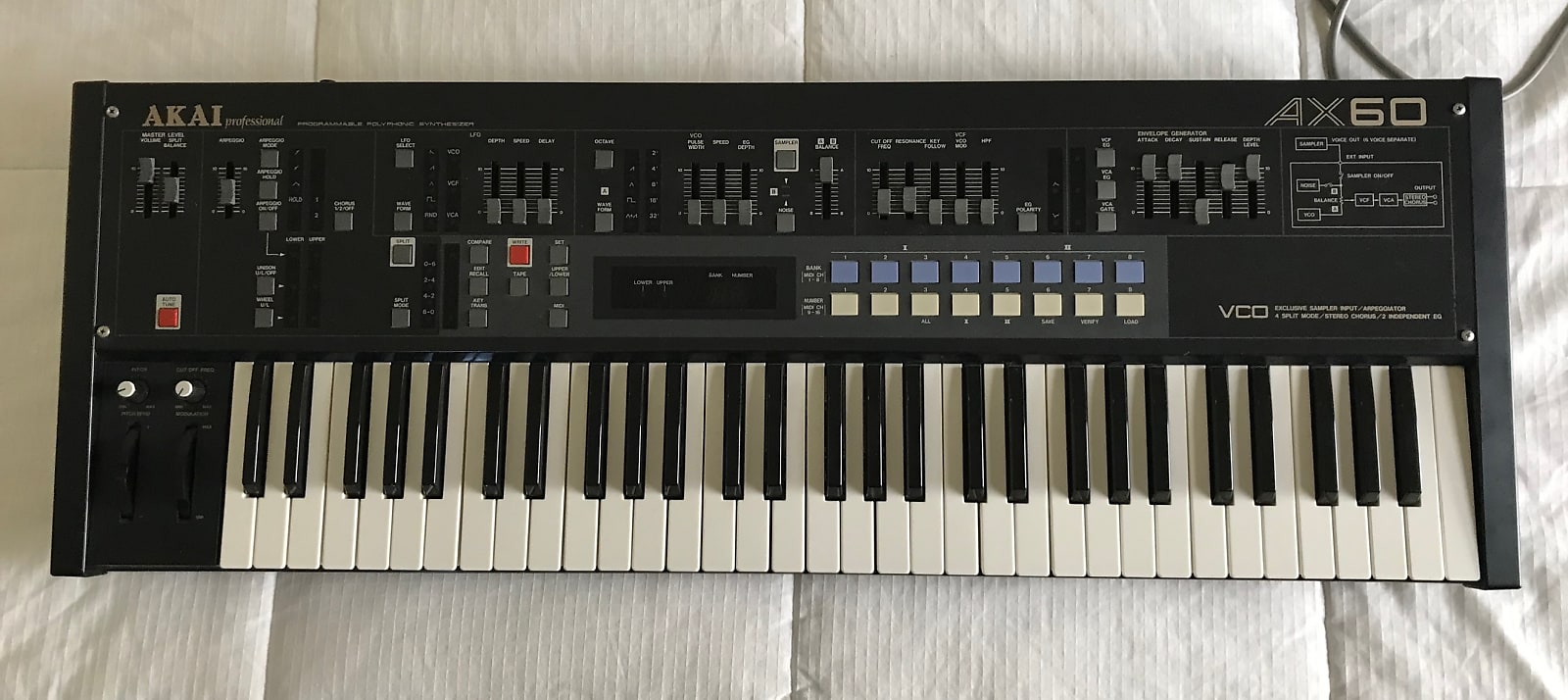 MATRIXSYNTH: AKAI AX60 Analog Synthesizer