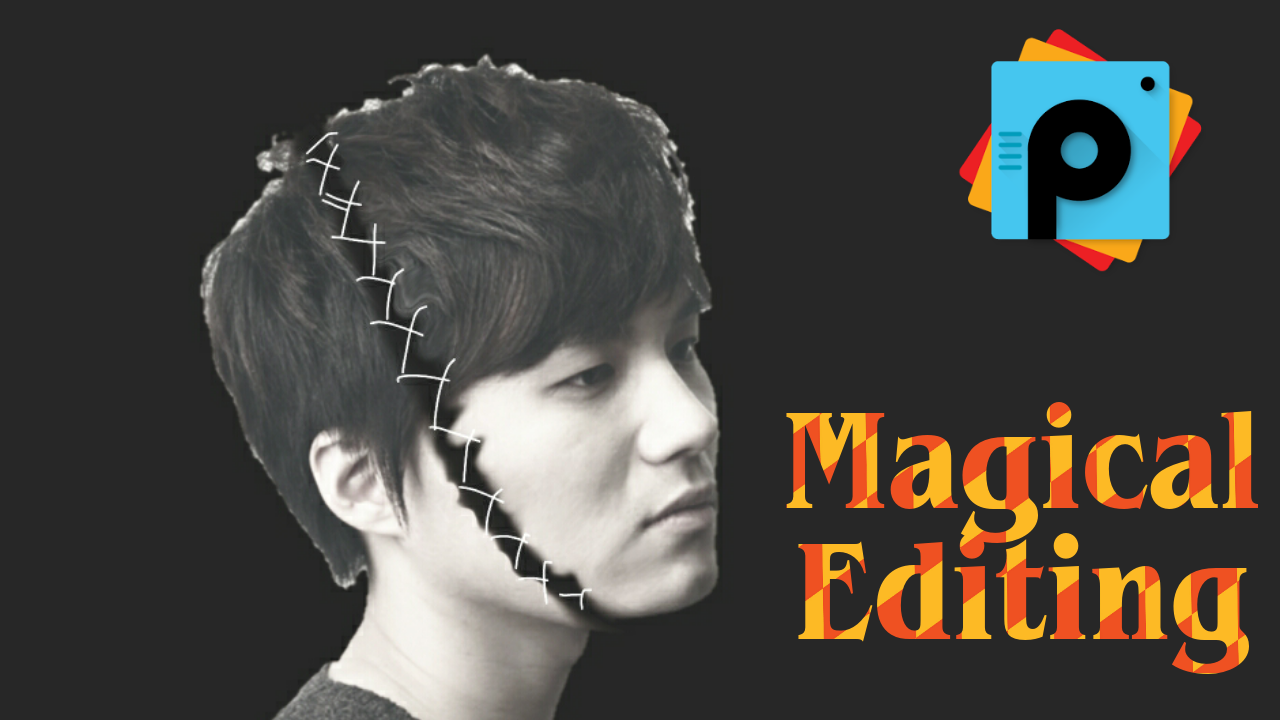 PicsArt Editing Tutorial | Face Division Amazing Photo Editing ...