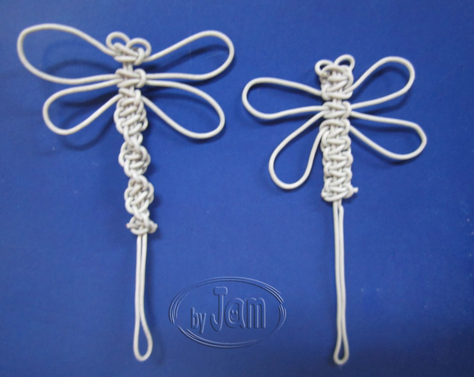 How to Tie Cute Dragonfly [Macrame'] - D . I . Y . Done ! It 's Yours